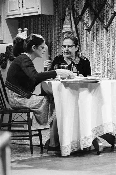 GILDA RADNER AS Emily Litella, Ruth Gordon As Essie Litella SNL 1977 TV ...