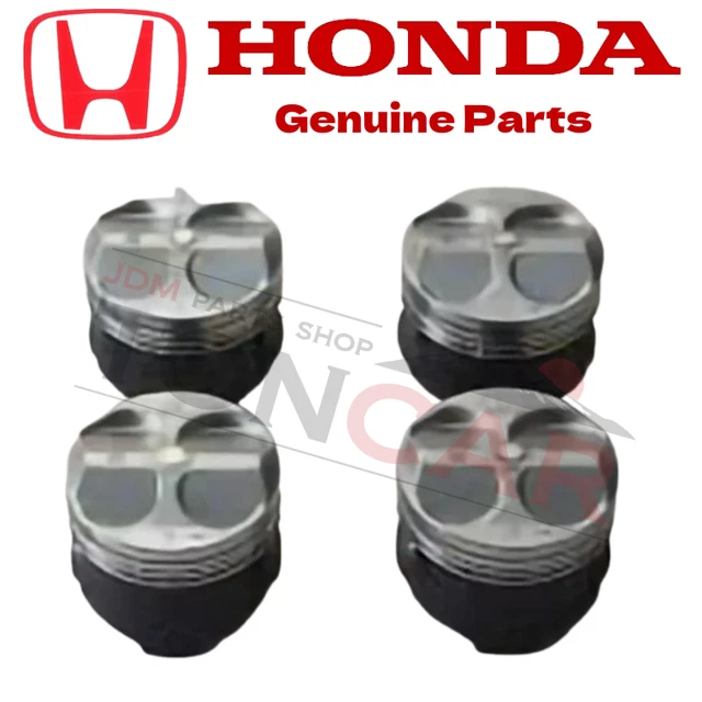 HONDA GENUINE CIVIC Type R FD2 K20A K20Z Piston 4 Piece Set 13010-RRC ...