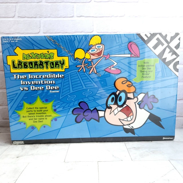 DEXTERS LABORATORY INCREDIBLE Invention vs Dee Dee Board Game Cartoon ...