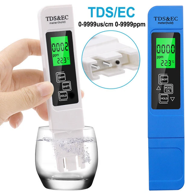 DIGITAL TESTER TDS EC Water Test Meter Meter Conductivity Meter 0 ...