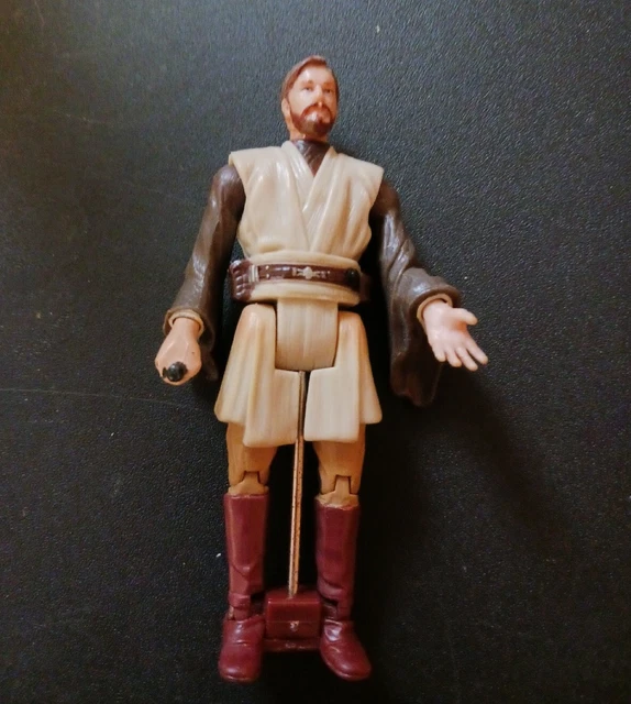 STAR WARS REVENGE of the Sith Obi-Wan Kenobi Force Jump Attack 2005 EUR ...