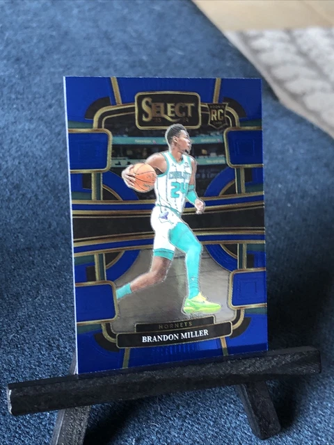2023-24 PANINI SELECT NBA Brandon Miller Blue Concourse Rookie #80 ...
