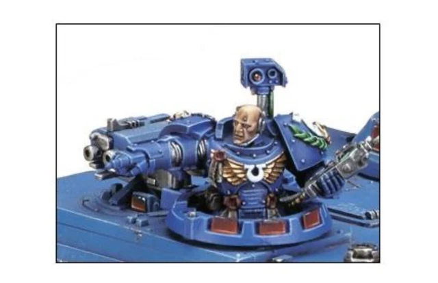 WARHAMMER 40K SERGEANT Chronus Metal Space Marines Tank Commander New ...