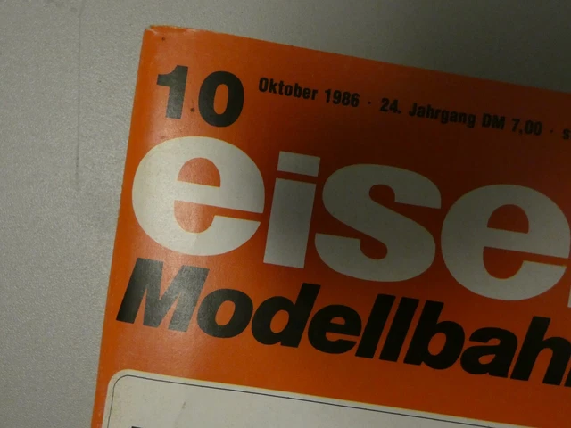 MAGAZINE FERROVIAIRE MODÉLISME ferroviaire octobre 1986 installation H0 pour Noël H-19192 EUR 3 ...