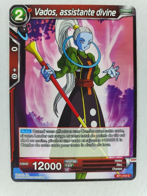 CARTE BT1-010 C Galactic battle Dragon Ball Super Card Game VF DBS DBZ ...