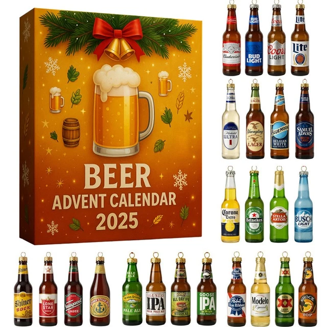 2025 CHRISTMAS BEER Advent Calendar 24 Day Countdown Blind Box Xmas ...