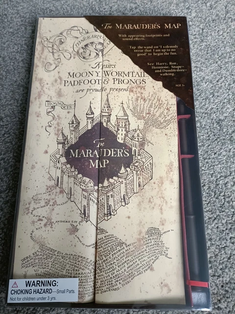 HARRY POTTER INTERACTIVE Marauders Map £30.00 - PicClick UK