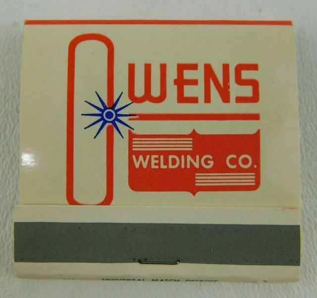 WENS WELDING CO Tool & Die Welding Detroit MI Full Unstruck Vintage ...
