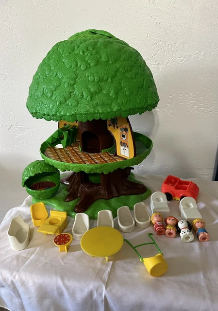 1975 VINTAGE KENNER General Mills Tree Tots Family Tree House Play Set ...