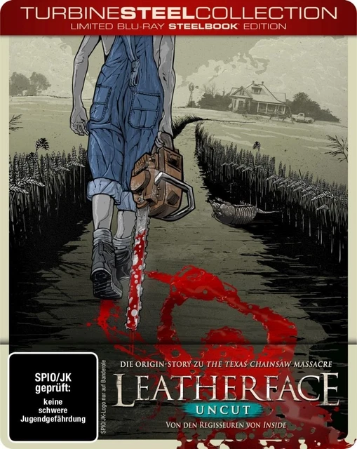 LEATHERFACE - UNCUT/LIMITED Edition [Blu-ray] STEELBOOK FSK18 ...