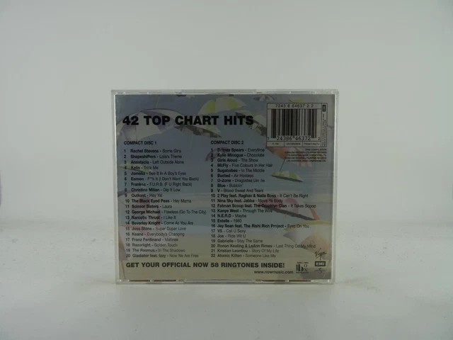 VARIOUS ARTISTS NOW THAT'S WHAT I CALL MUSIC! 58 (2xCD) (167) 20+ Track ...