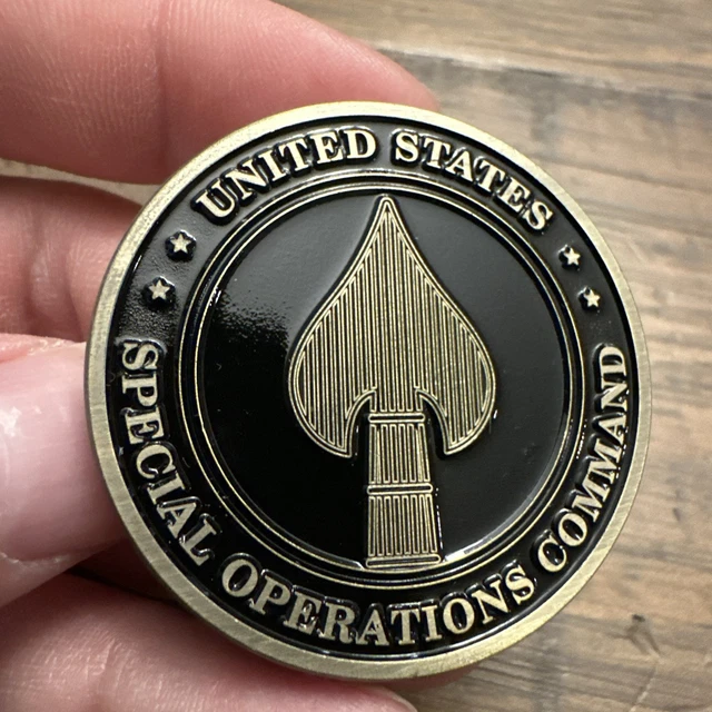 RARE SPECIAL OPERATIONS Command Challenge Coin Joint Special Operations ...