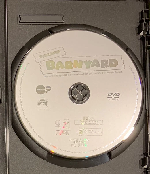 BARNYARD: THE ORIGINAL Party Animals (DVD, 2006) NICKELODEON *DISC ONLY ...