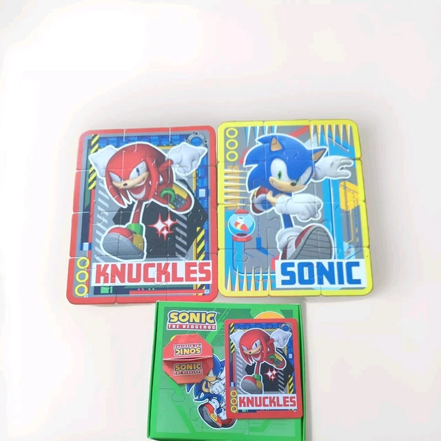 SONIC THE HEDGEHOG and Knuckles Mc Donalds Puzzle 2024 £10.00 - PicClick UK