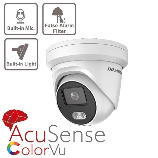 HIKVISION DS-2CD2347G2-LU (2.8MM) 4MP AcuSense ColorVu IP Camera £89.89 - PicClick UK