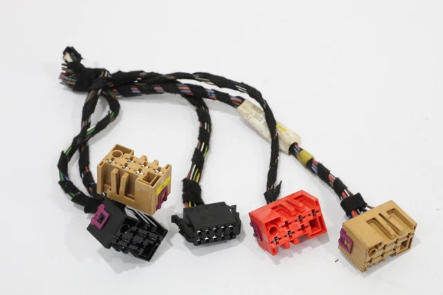 VW TRANSPORTER T6 Centre Console Switch Wiring Cable Looms Plugs ...