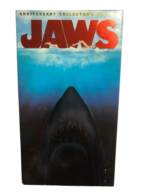 JAWS VHS ANNIVERSARY Collector's Edition 2 Tape Box Set 2000 Universal Studios £7.51 - PicClick UK