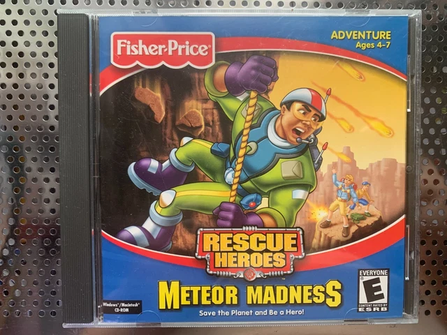 FISHER-PRICE RESCUE HEROES Meteor Madness Educational PC Game Fun ...