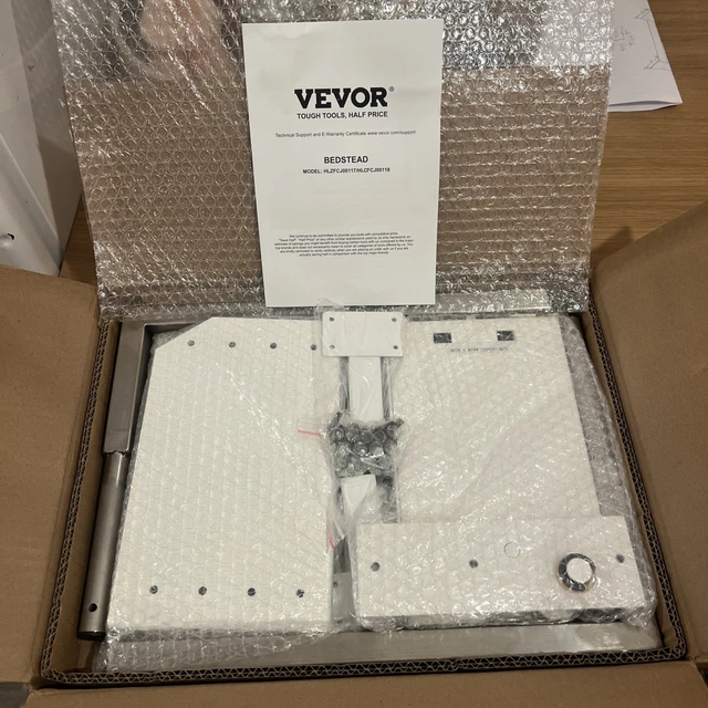 DIY MURPHY BED Springs Mechanism Hardware Kit Horizontal for Twin Size ...