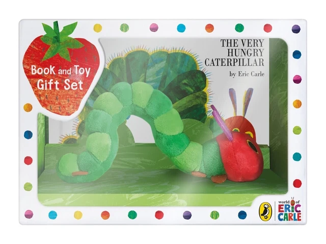 THE VERY HUNGRY Caterpillar. Book and Plush-Toy | Eric Carle | englisch ...