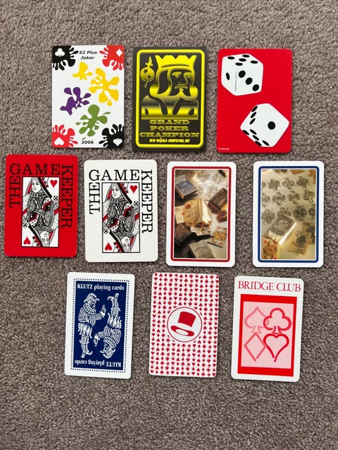 ORIGINAL SWAP PLAYING cards card symbols bridge samba kings black jack ...