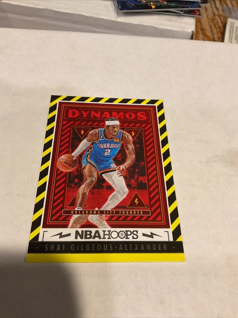 2023-24 PANINI NBA Hoops insert "Dynamos" - Shai Gilgeous-Alexander EUR ...