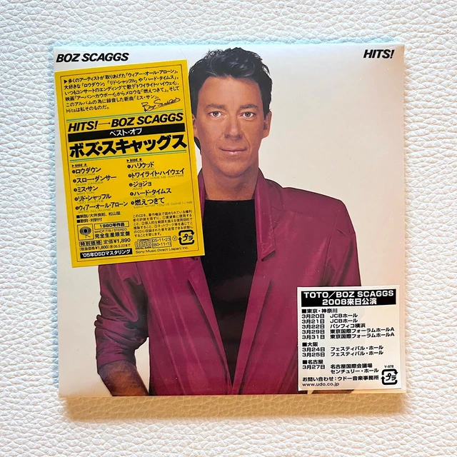 BOZ SCAGGS HITS! CD Japon Édition Limitée Comme Neuf EUR 46,00 ...
