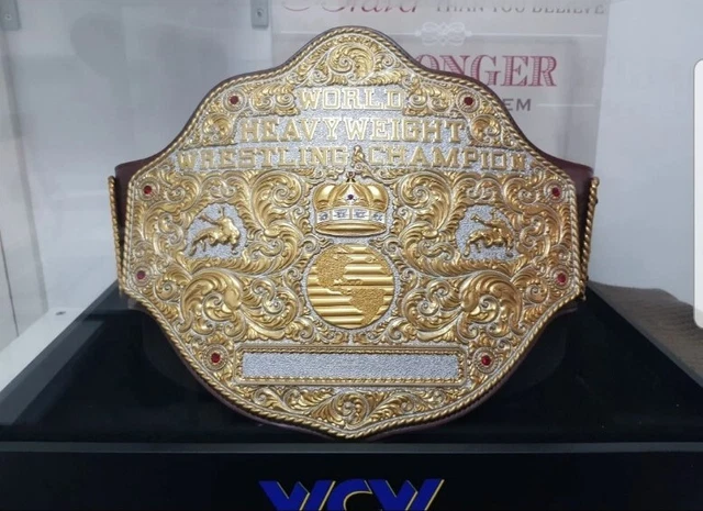 WWE WCW DELUXE Belt Display Case ULTRA RARE £100.00 - PicClick UK