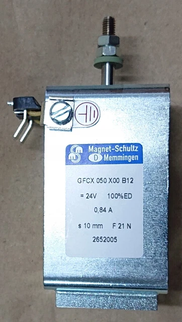 ELEKTROMAGNET MAGNET-SCHULTZ GFCX 050 X00 B12 24V / I1MG 2412 EUR 72,78 ...