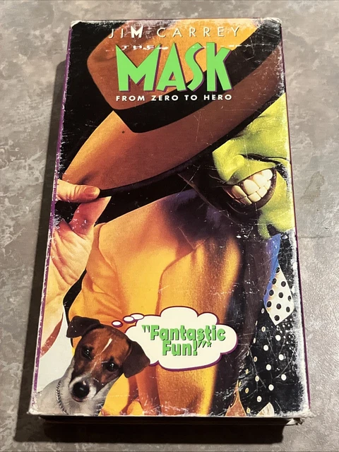 THE MASK VHS 1995 Jim Carrey Cameron Diaz 1st Printing Vintage £5.40 ...