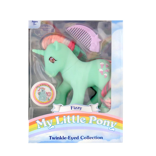 MY LITTLE PONY Classic Original Ponies Rainbow Ponies Fizzy Figure £12. ...