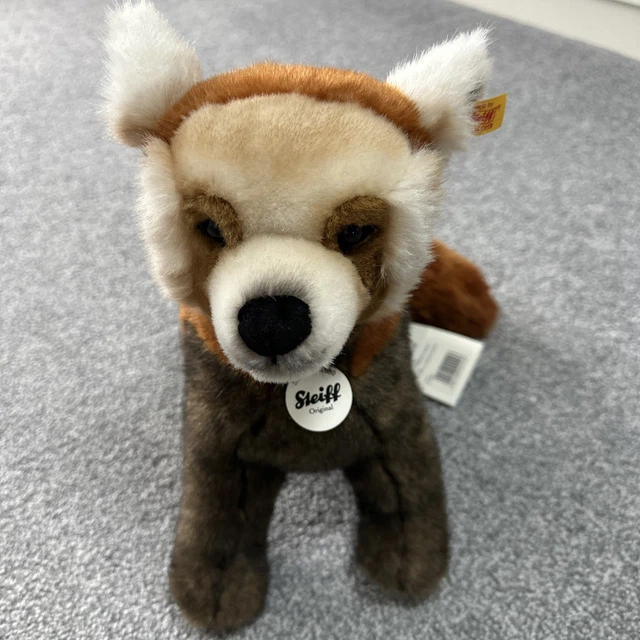 STEIFF BENDI RED Panda. Teddy Bear. 024443. National Geographic. £94.29 ...