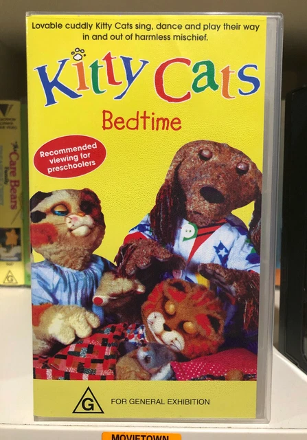 KITTY CATS - Bedtime - Vhs $49.95 - PicClick AU