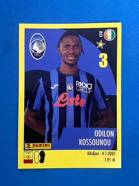 FIGURINE CALCIATORI PANINI 2024-25 2025 n. 12 Odilon Kossounou (Atalanta) EUR 1,00 - PicClick IT