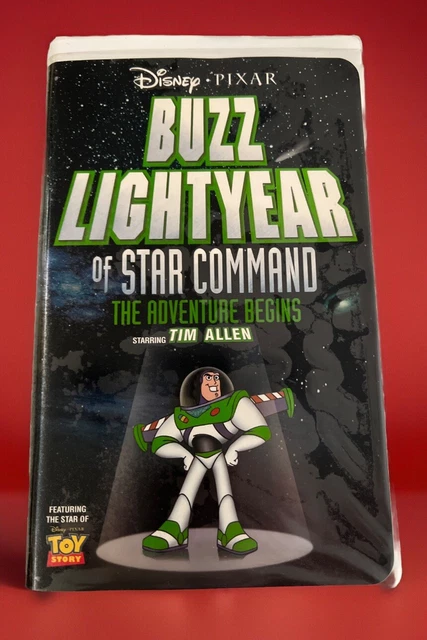BUZZ LIGHTYEAR OF Star Command: The Adventure Begins (VHS) Disney Pixar ...