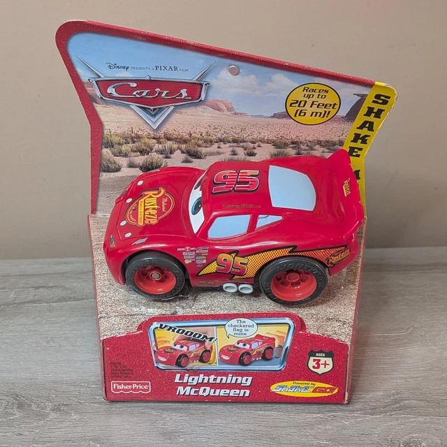 DISNEY PIXAR CARS Fisher Price Shake 'n Go Lightning McQueen - New in ...
