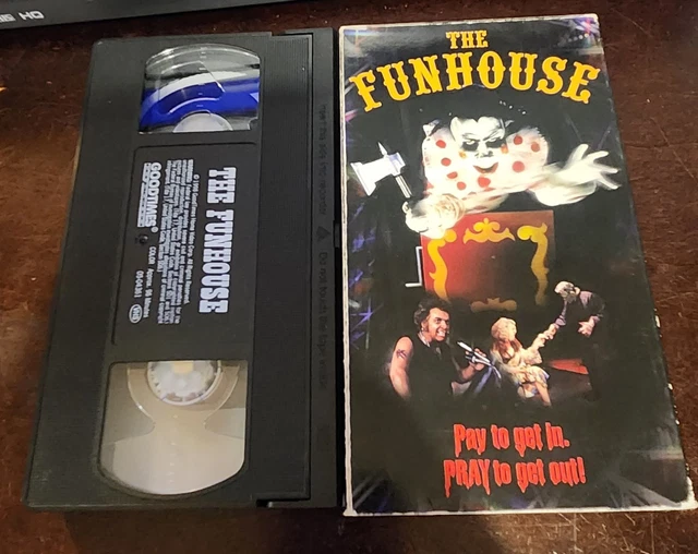 THE FUNHOUSE 1981 - VHS (GoodTimes Home Video, 1998) Tobe Hooper ...