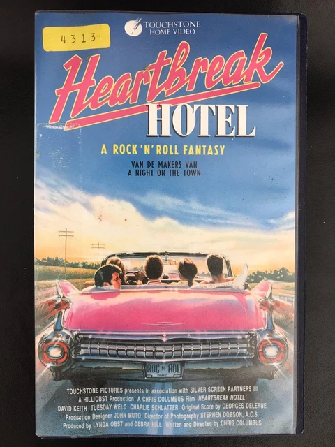 HEARTBREAK HOTEL EX-RENTAL Vintage Big Box VHS Tape English with dutch ...