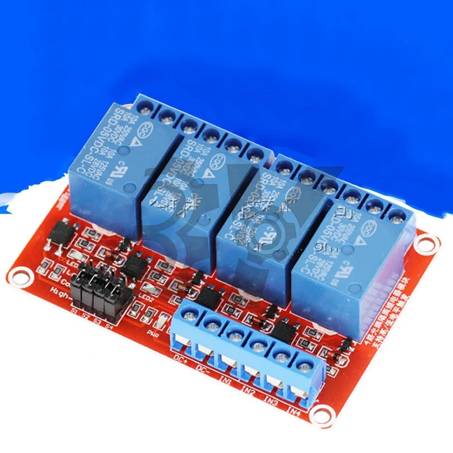 ONE 4 Channel Optocoupler Relay Module DC 5V/12V/24V $4.03 - PicClick