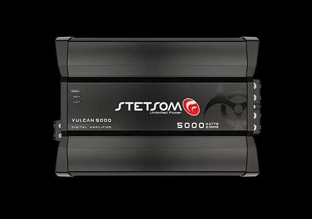 STETSOM VULCAN 5000 - 2 Ohms / Amplificateur numérique 5000 Watts Rms ...