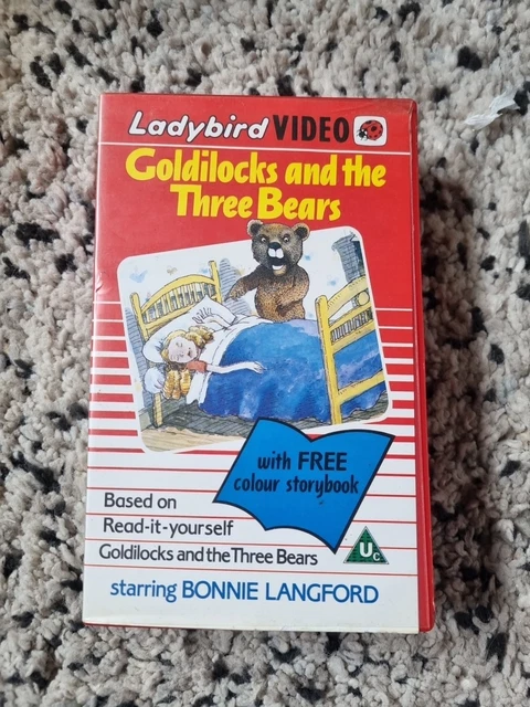GOLDILOCKS AND THE Three Bears Lady Bird VHS Video £6.96 - PicClick UK