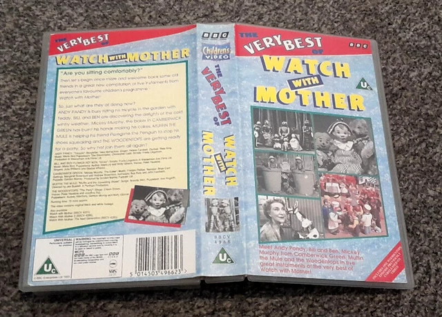 THE VERY BEST Of Watch With Mother Bbc Video Pal Vhs Video Kids ...