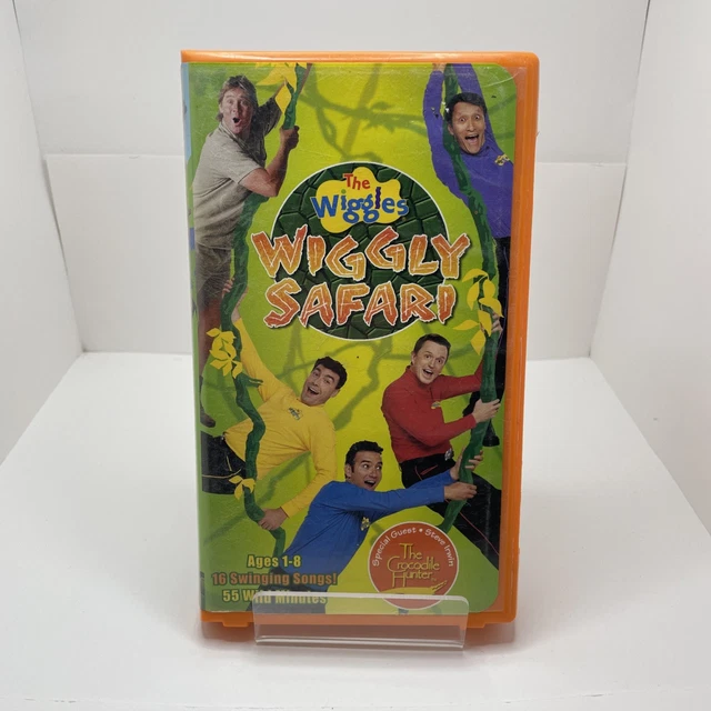 THE WIGGLES, WIGGLY Safari (VHS, 2002) Steve Irivin The Crocodile ...