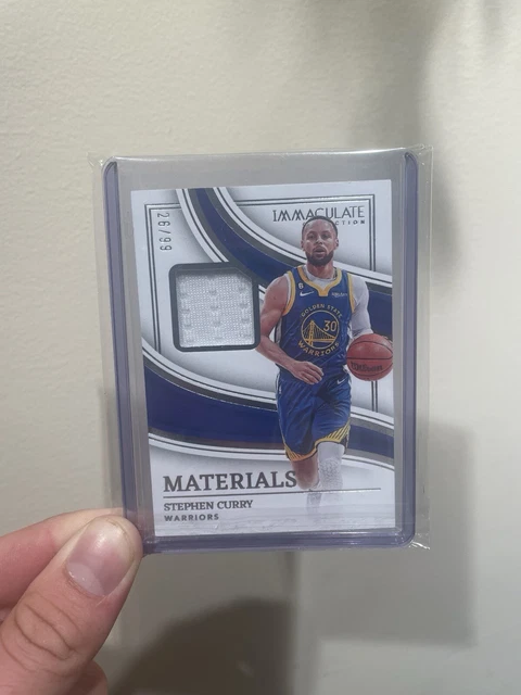 2022-23 IMMACULATE STEPHEN Curry GAME WORN PATCH /99 💎 ICM-CUR WARRIORS ...