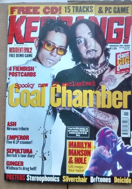 KERRANG! MAGAZINE 1999 90s Issue 757 £0.99 - PicClick UK KERRANG! MAGAZINE 1999 90s Issue 757 £0.99 - PicClick UK