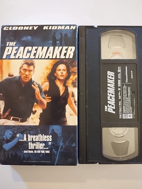 THE PEACEMAKER - George Clooney (VHS, 1998) **Buy 2 Get 1 Free** £3.47 ...