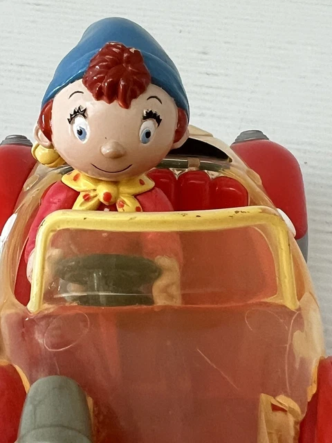 VINTAGE 80'S RARE Push a Long Noddy In His Car Plastic Toy By Bonbon ...
