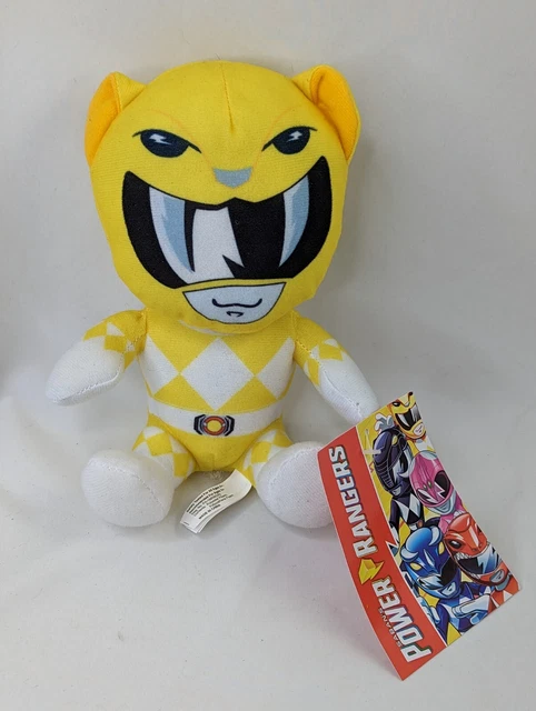 POWER RANGER YELLOW Plush 7 Inch Toy Factory Stuffed Animal Toy £8.70 ...
