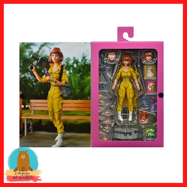 TEENAGE MUTANT NINJA TURTLES APRIL ONEIL NECA tmnt tartarughe action ...
