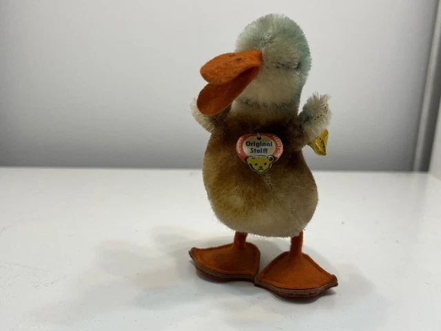 STEIFF TIER CANARD 11 cm. - Excellent état EUR 34,11 - PicClick FR